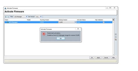 Solved Problem Activating UCS Manager Cisco Community