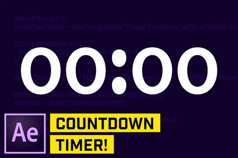 After Effects Countdown Template