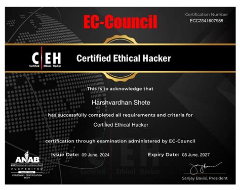 Ceh Ethicalhacking Cybersecurity Harshvardhan Shete