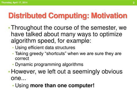 Ppt Distributed Computing And Map Reduce Powerpoint Presentation Id 2190478