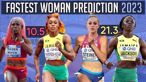 Who Will Be The Fastest Female Sprinter In 2023 Youtube
