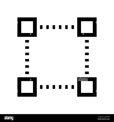 Edit Corner Line Icon Isolated On White Background Black Flat Thin Icon On Modern Outline Style