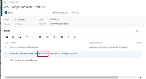 Removing A Parameter From A Testcase In Azure Testplans Azure Devops