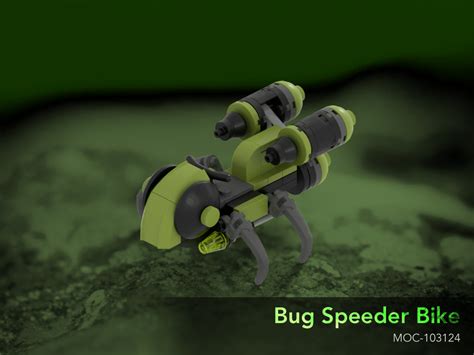 Lego Moc Bug Speeder Bike By Brampf Rebrickable Build With Lego