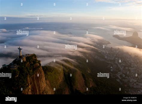 Statue Of Jesus Known As Cristo Redentor Christ The Redeemer On