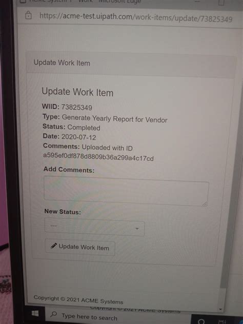 Issue In Submitting Generate Yearly Report Assignment In Academy
