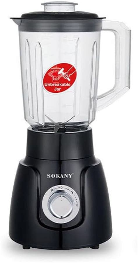 Product Image Sokany Sk 185 Multi Purpose Blender 500w 2 In 1 1 6l Food Processor Coffee Spices