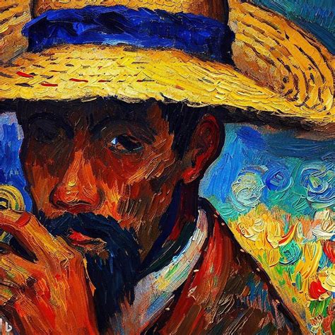 밀짚모자를 쓴 자화상 구스타프 클림트