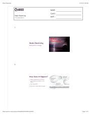 Understanding Static Electricity Key Concepts And Examples Course Hero