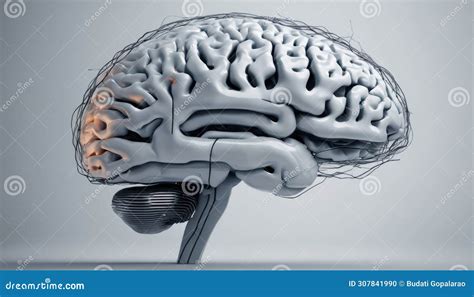 Exploring The Intricate Complexity Of The Human Brain Stock