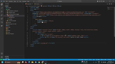 Webdevelopment Frontenddevelopment Bootstrap Javascript Darkmode Yogesh K