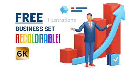Free 3d Business Illustrations For Figma Unique Visual Assets For