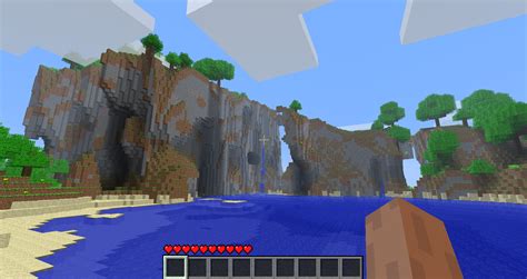 i love beta terrain r minecraft