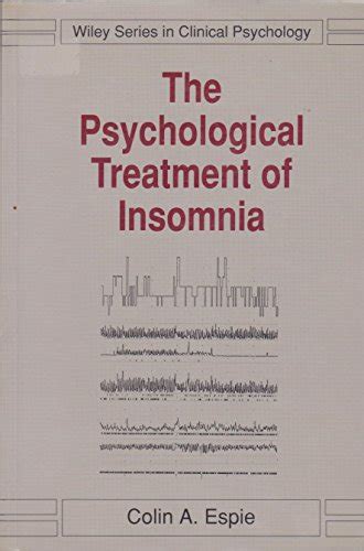 Psychological Treatment Of Insomnia By Espie Colin A Good Paperback 1991 First Edition