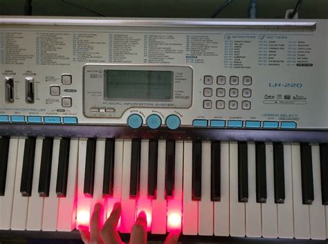 Casio Lk 220 Electric Keyboard Hobbies And Toys Music And Media Musical Instruments On Carousell