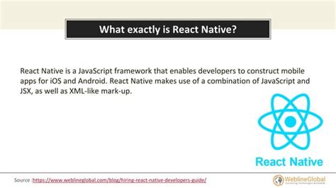 Hiring React Native Developers A Comprehensive Guide PPT
