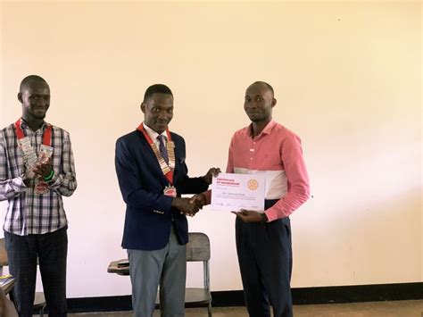 Enock Namunane On Linkedin Rotaract Guluuniversity Induction Networking Rotary