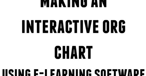 Simon Blair Making An Interactive Org Chart Using E Learning Software