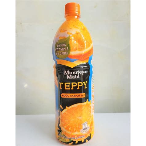 Teppy Orange Juice Bottle 1l Davico Vina Company Limited