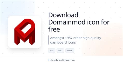 Domainmod Icon Dashboard Icons