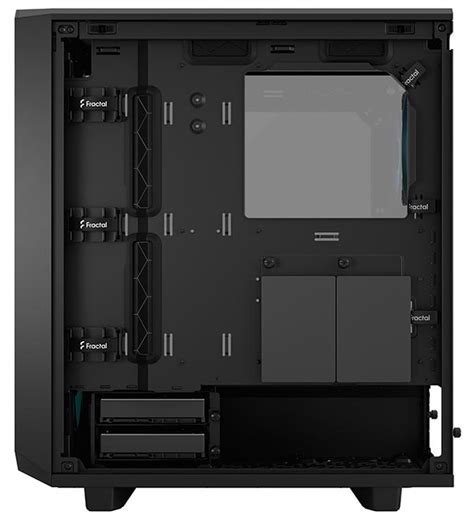 Корпус Fractal Design Meshify 2 Compact Rgb укомплектован четырьмя