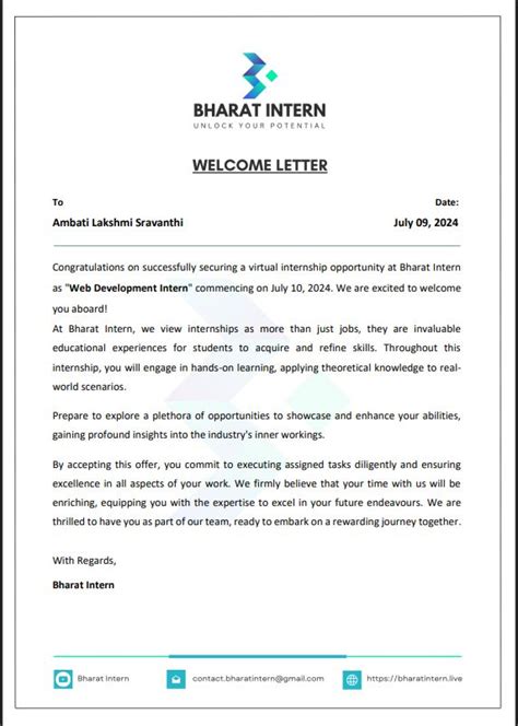 Sravanthi Reddy On Linkedin Internshipoffer Excited