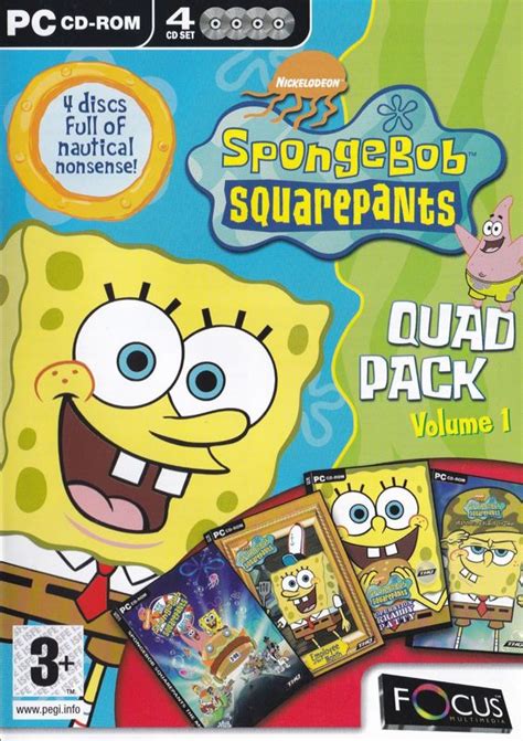 Spongebob Squarepants Quad Pack Volume 1 Trivia Mobygames