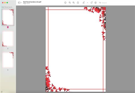 Page Border Designs Corel Draw