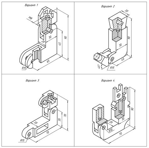 § 28 Назначение и особенности чертежей общего вида и сборочного чертежа изделия Графическая