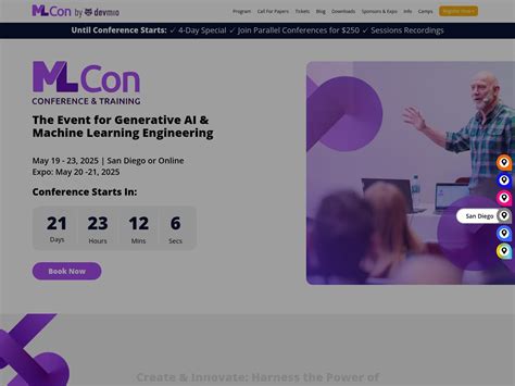 Mlcon San Diego 2025 Event For Generative Ai And Machine Learning