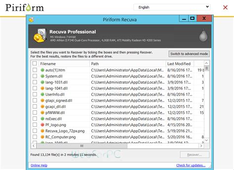 Recuva Free Download Latest Setup Webforpc