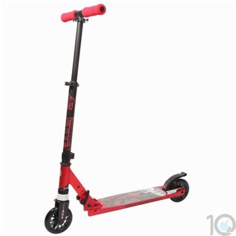 (CLEARANCE) OXELO PLAY 5 KIDS' SCOOTER (Susp) - RED/BLACK, Sports ...
