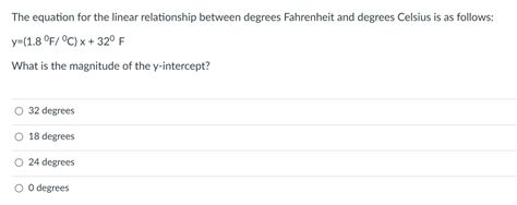 answered the equation for the linear… bartleby