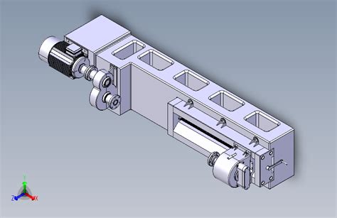汽车传动轴扭转疲劳试验台 CATIA V5R20 模型图纸下载 懒石网