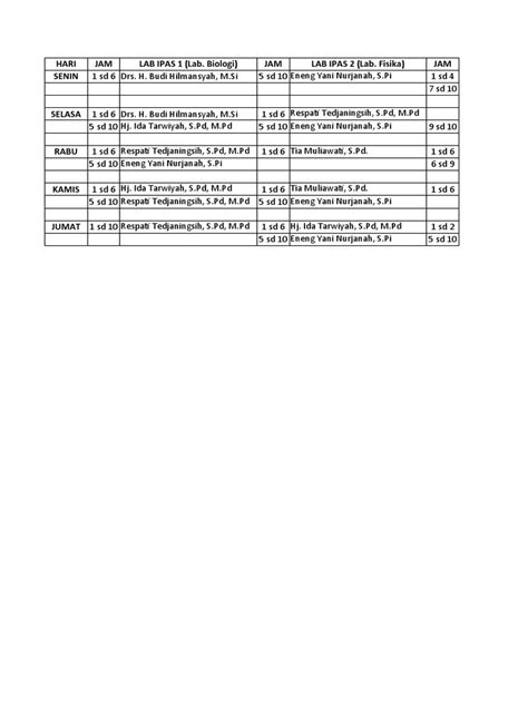 Jadwal Moving Class Pdf