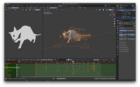 Riy Animated Cat Animation Broken When Trying To Export Inside