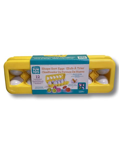 Shape Sort Eggs Busy Beez Toy Box