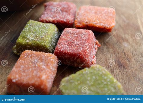 Fruit Dainties A Traditional South African Snack Made From Dried Fruit Including Peaches Pears