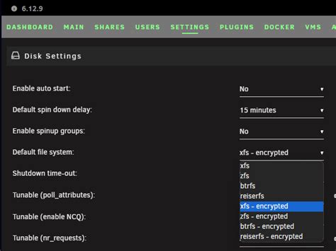 Unraid Array XFS Verschlüsselt Problemlos möglich Deutsch Unraid
