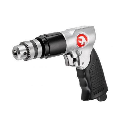 Дрель пневматичная с реверсом, патрон 1,5-10 мм, 3/8" INTERTOOL PT-0902 ...