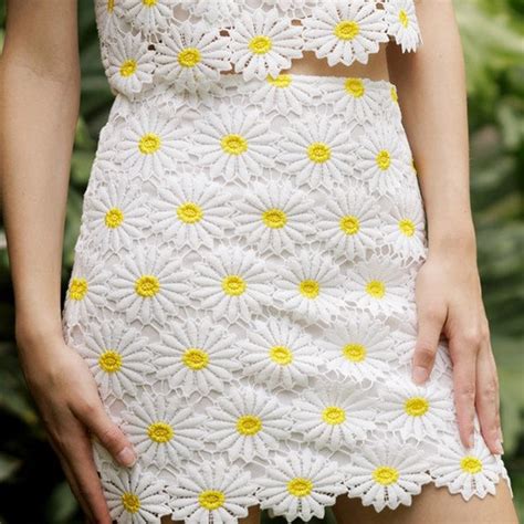 Yellow White Daisy Etsy