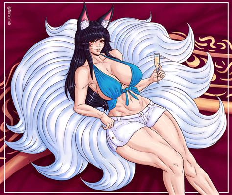 Ahri May 2023 By Nira Moli On Deviantart