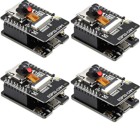 4pcs Esp32 Cam Mb Aideepen Esp32 Cam W Bt Board Esp32 Cam