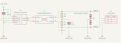 Capacitor Need Help With Canbus Protection Electrical Engineering