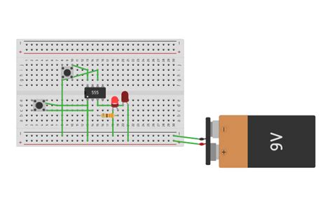 Circuit Design 555 Timer Tinkercad Circuit Design 555 Timer Tinkercad