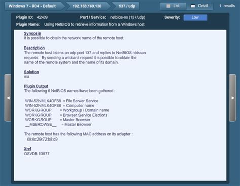 Scanning Windows 7 With Nessus 4 2 Blog Tenable®