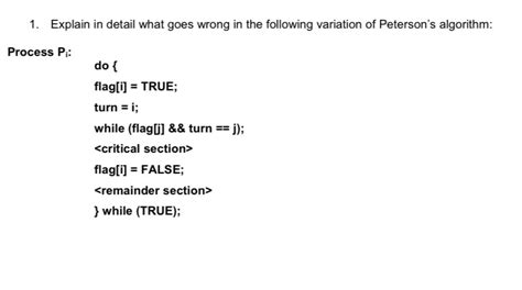 Solved Explain In Detail What Goes Wrong In The Following