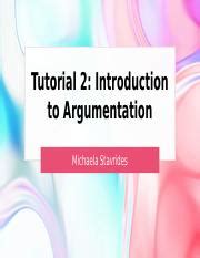 Understanding Argumentation Key Concepts And Structure Course Hero