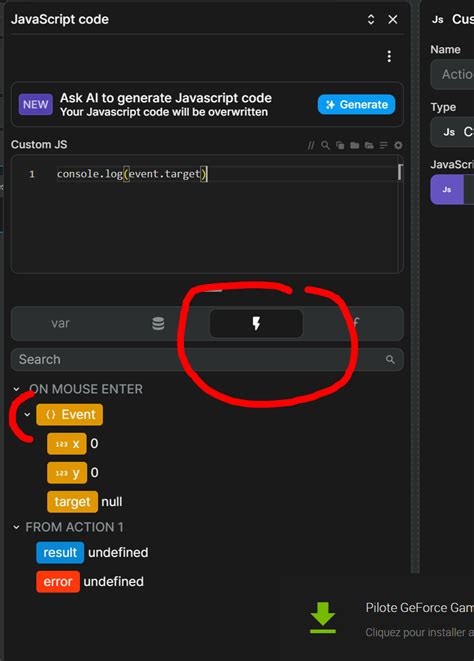 Onmousedown Event Mouse Event 2 By Aurelie Ask Us Anything Weweb Community