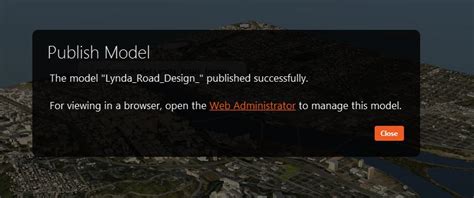 Solved Trying To Publish Model In Order To Use Traffic Simulation